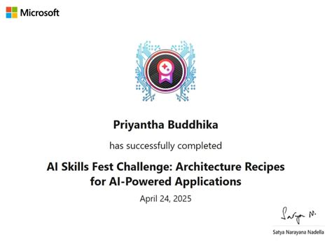 Azureai Githubcopilot Aiapps Cloudarchitecture Microsoftai Priyantha Buddhika