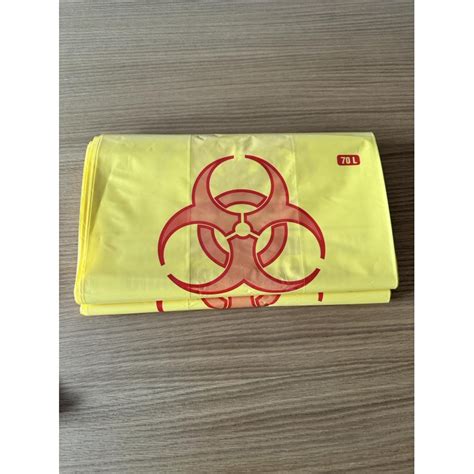 Чували за медицински отпадъци 70литра 25бройки в пакет