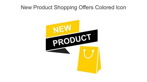 New Product Shopping Offers Colored Icon In Powerpoint Pptx Png And Editable Eps Format Ppt