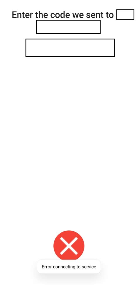 error connecting to service can t register sms verfication method 4 71 4 · issue 10012