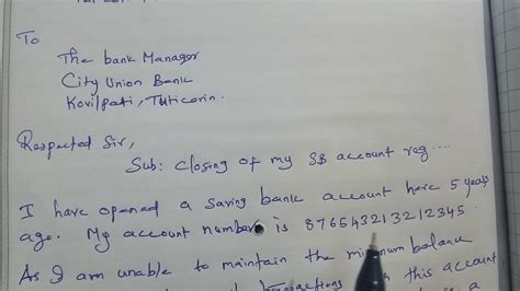 Real Info About Account Closing Letter To Bank Sample Medical Resume