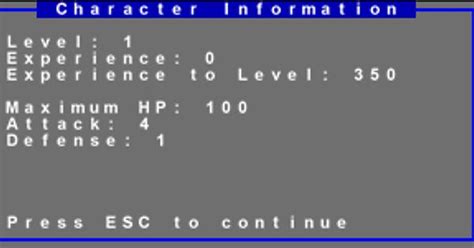 Roguelike Character Screen Album On Imgur