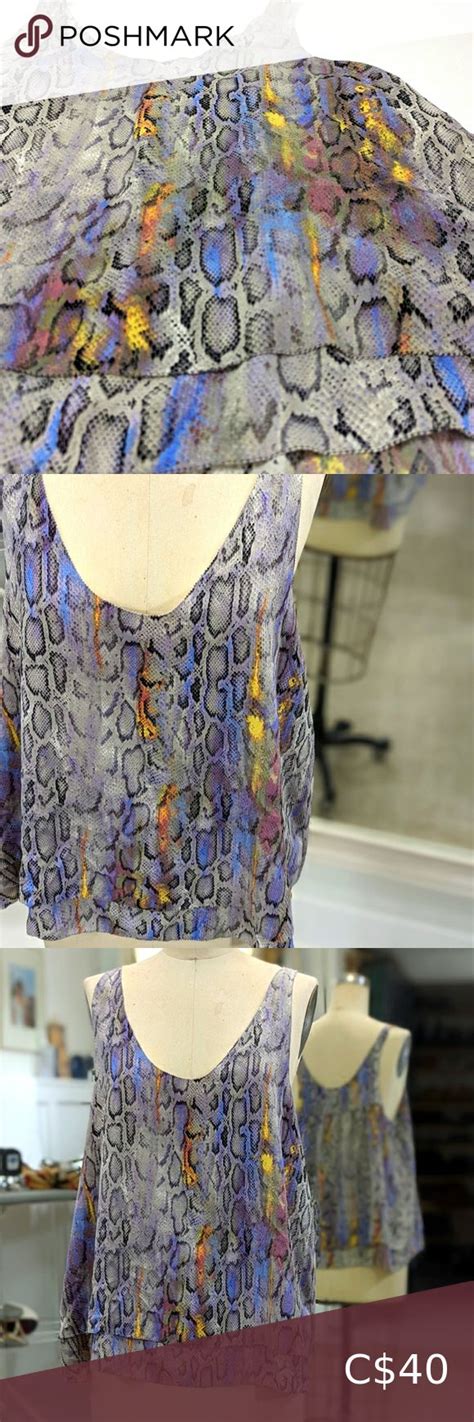 Rachel Roy Capsule Python Tank Rachel Roy Clothes Design Street Wear