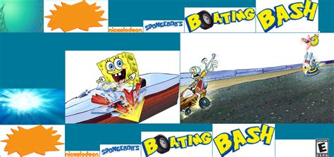 Nickelodeon Spongebobs Boating Bash For Nintendo Wii