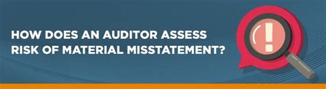 Risk Of Material Misstatement Audit Risks In Soc Reports