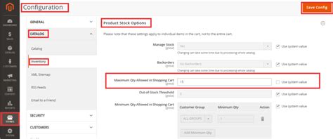 How To Set Maximum Qty Allowed In Shopping Cart In Magento 2