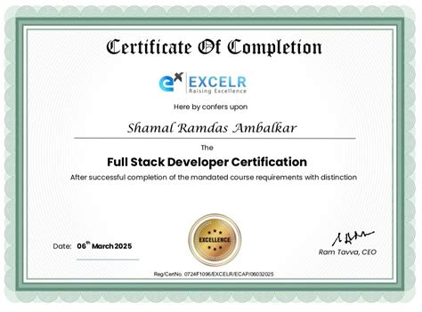 Fullstackdeveloper Excelr Learning Webdevelopment Careerstart