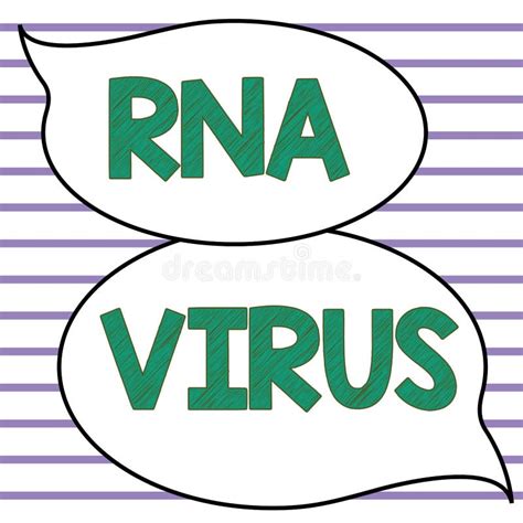 Writing Displaying Text Rna Virus Conceptual Photo A Virus Genetic Information Is Stored In The
