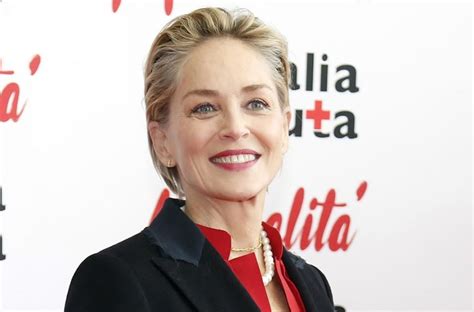 Everything Suits This Woman 65 Year Old Sharon Stone Impressed Her