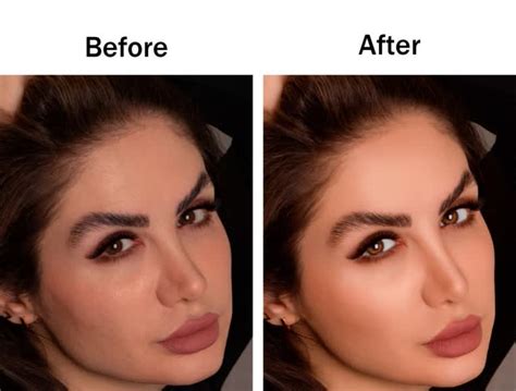 نمونه کار روتوش عکس فتوشاپ