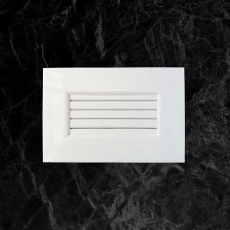 จั่วระบายอากาศ บานจั่ว บานเกร็ด แบบนอน ช่องระบายอากาศ สีขาว Abs ขนาด 40 60 ซม Shopee Thailand