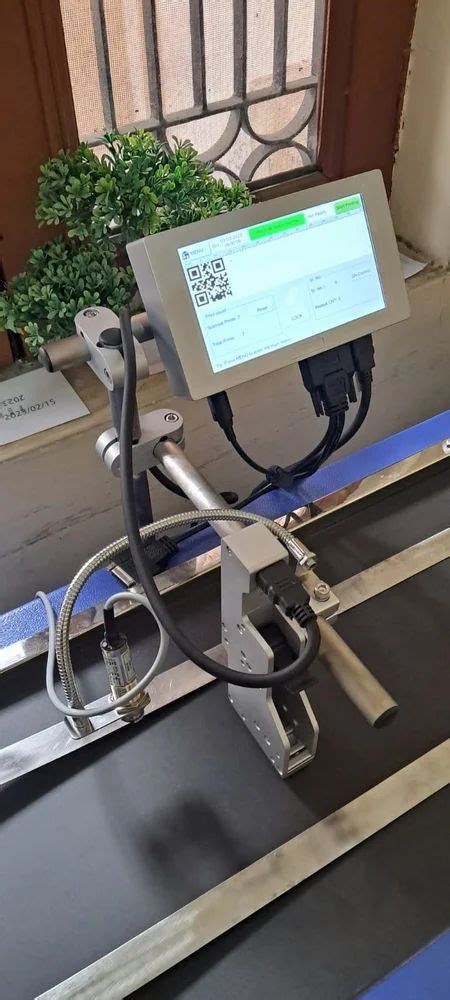 Vashisht Enterprises Metal Industrial High Speed Batch Coding Machine Model Namenumber Ve