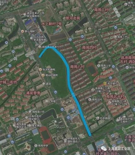 嘉定工业区也将建成一条临河步道凸显月满赵泾 的人文意境