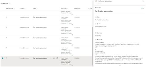 Solved Automatically Send An Outlook Email To Sharepoint Power Platform Community