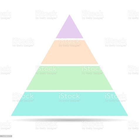 피라미드 인포 그래픽 차트 레이아웃 그림자 정보 현대 개념 단계 프리젠 테이션 브로셔 벡터 일러스트 레이 션 0명에 대한 스톡 벡터 아트 및 기타 이미지 Istock