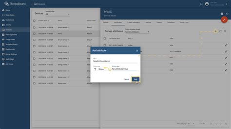 设备属性 Thingsboard社区版