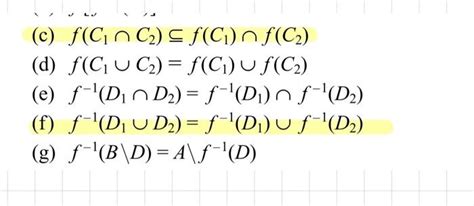 solved f c1∩c2 ⊆f c1 ∩f c2 f c1∪c2 f c1 ∪f c2