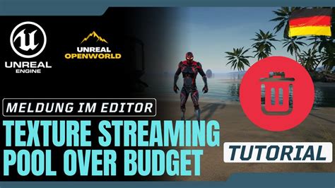 Texture Streaming Pool Over Budget Unreal Engine English 1991 Youtube
