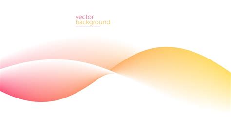 Curve Shape Flow Abstract Background In Red Vector Image