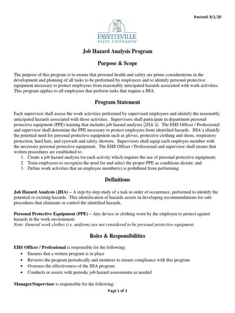 jha program purpose and scope pdf