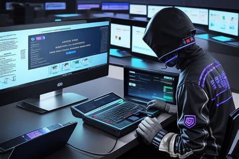 Premium Photo Cyber Security System Data Protection Digital Technology Computer Programmer