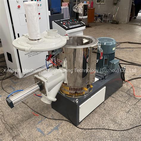 High Speed Turbo Mixer For Plastic Pelletizing Granulation Extruder Polymer Compounding High