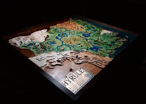 3d Map Legend Of Zelda Breath Of The Wild — Lodestone Games Worksheets Library