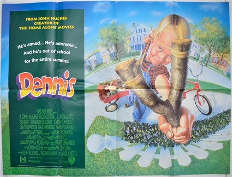 Dennis” Aka Dennis The Menace Original Quad Poster Film Poster