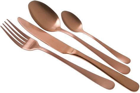 Amefa Austin 1410 1410aetr24c40 Cutlery Set Copper 24 Piece