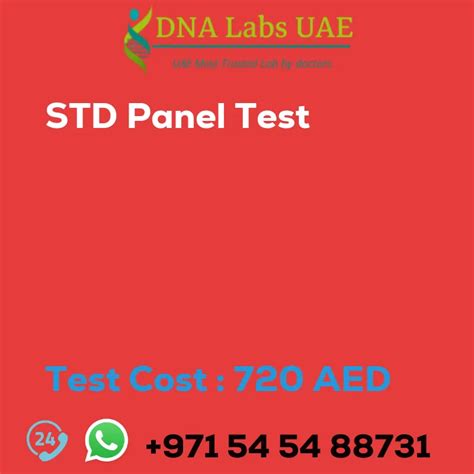 Std Panel Test Cost Dna Labs Uae