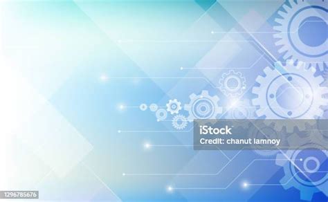 파란색 배경과 화살표에 전자 회로와 사이버 보안 보호 개념 기술 메커니즘 시스템 개인 정보를 보호합니다 벡터 일러스트레이션