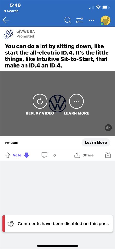 Does Vw Follow This Reddit Not Shocked Theyve Disabled Comments If I Was A Auto Manufacture