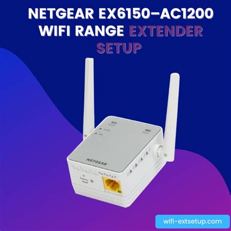 How To Setup Netgear Ex6150 Ac1200 Wifi Range Extender Setup Wifi Extender Netgear