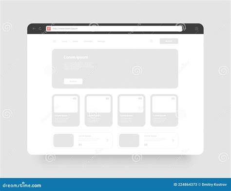 Wireframes Screens Dashboard Ui And Ux Kit Design Vector Illustration