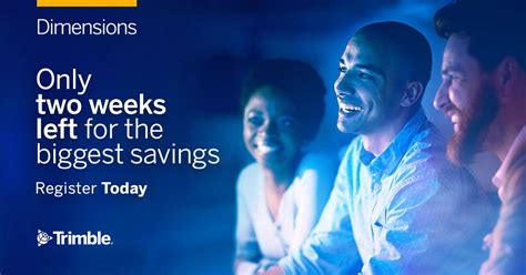 Trimble Inc On Linkedin Dimensions Registration And Pricing