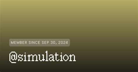 Simulation Simulation Transient Labs