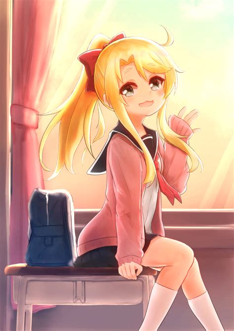 Centi Mnkt Himesaka Noa Watashi Ni Tenshi Ga Maiorita Highres 1girl Aged Up Arm Up