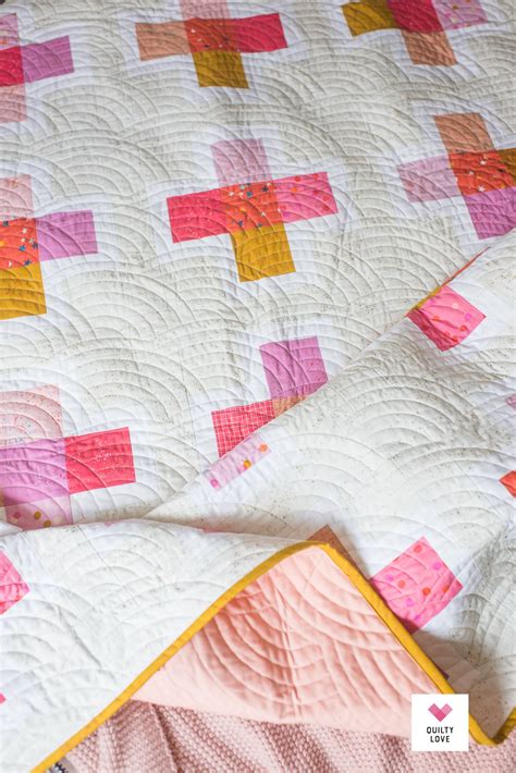 Plus Squared Paper Quilt Pattern Quilty Love