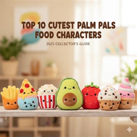 Top 10 Cutest Palm Pals Food Characters To Collect In 2025 Daily