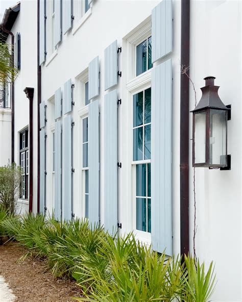 What Color Shutter For Grey House