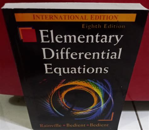 Elementary Differential Equations 8th Edition Lazada Ph