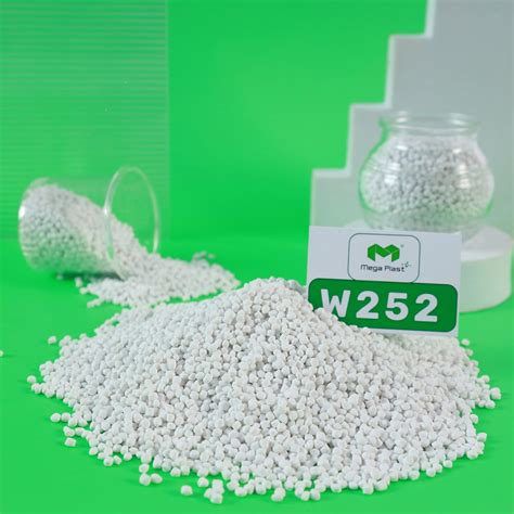 Pp Filler Masterbatch For Pp Woven W252 Megaplast