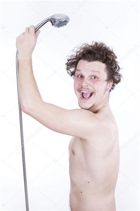 Funny Shower Man Funny Man Trying To Be Sexy In White Bathtub Concept