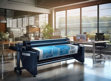 Office Printing Design Blueprints Professional Large Format Plotter At