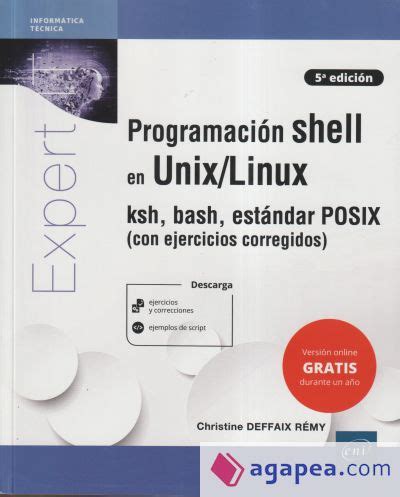 PROGRAMACION SHELL EN UNIX LINUX KSH BASH ESTANDAR POSIX CON