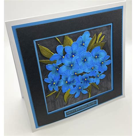 Presscut Floral 3d Embossing Folder Collection Art Of Craft