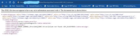 How To Resolve The Error [s0000] [providex][odbc Driver]column Not Found Udf Salesforce