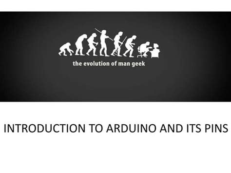 Arduino For Beginners Introduction To Arduino Presentation