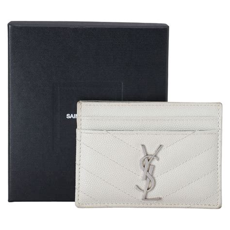 Yves Saint Laurent Used 생로랑 모노그램 카드지갑 캉카스백화점