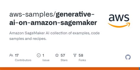 Github Aws Samples Generative Ai On Amazon Sagemaker Amazon Sagemaker Ai Collection Of
